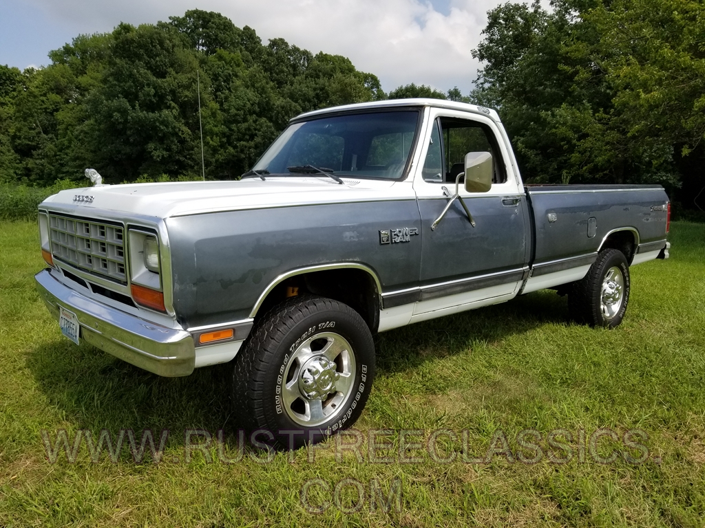 1984 Dodge W350 1 ton 4x4 84 Power Ram Royal SE Prospector